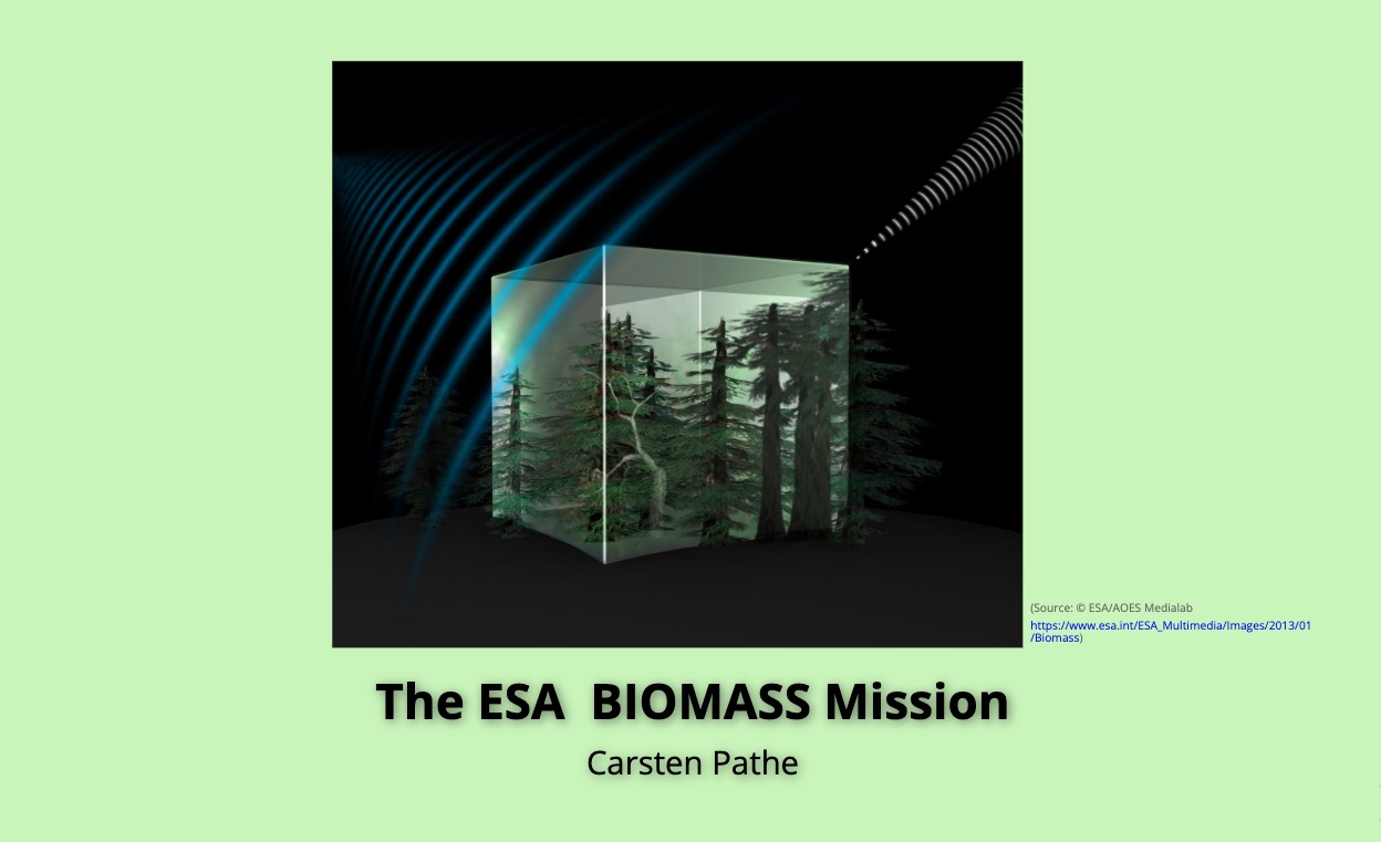 News - EEBIOMASS remote sensing, forests, ESA mission